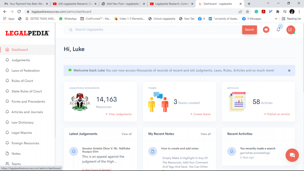 The Ultimate Legal Community, Collaboration and Research Platform ...